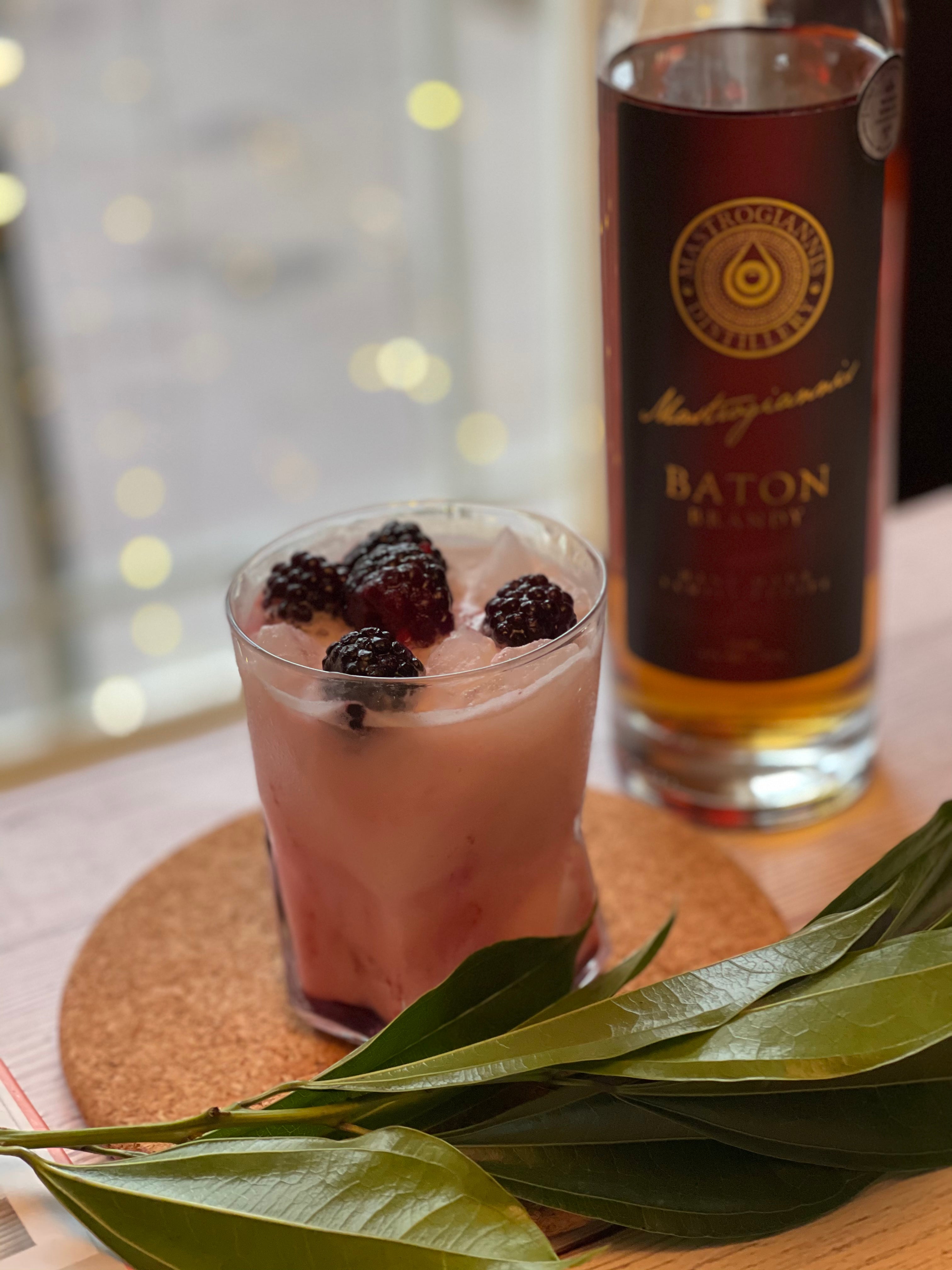 Rosewater Baton Blackberry Smash – Mastrogiannis Distillery & Winery
