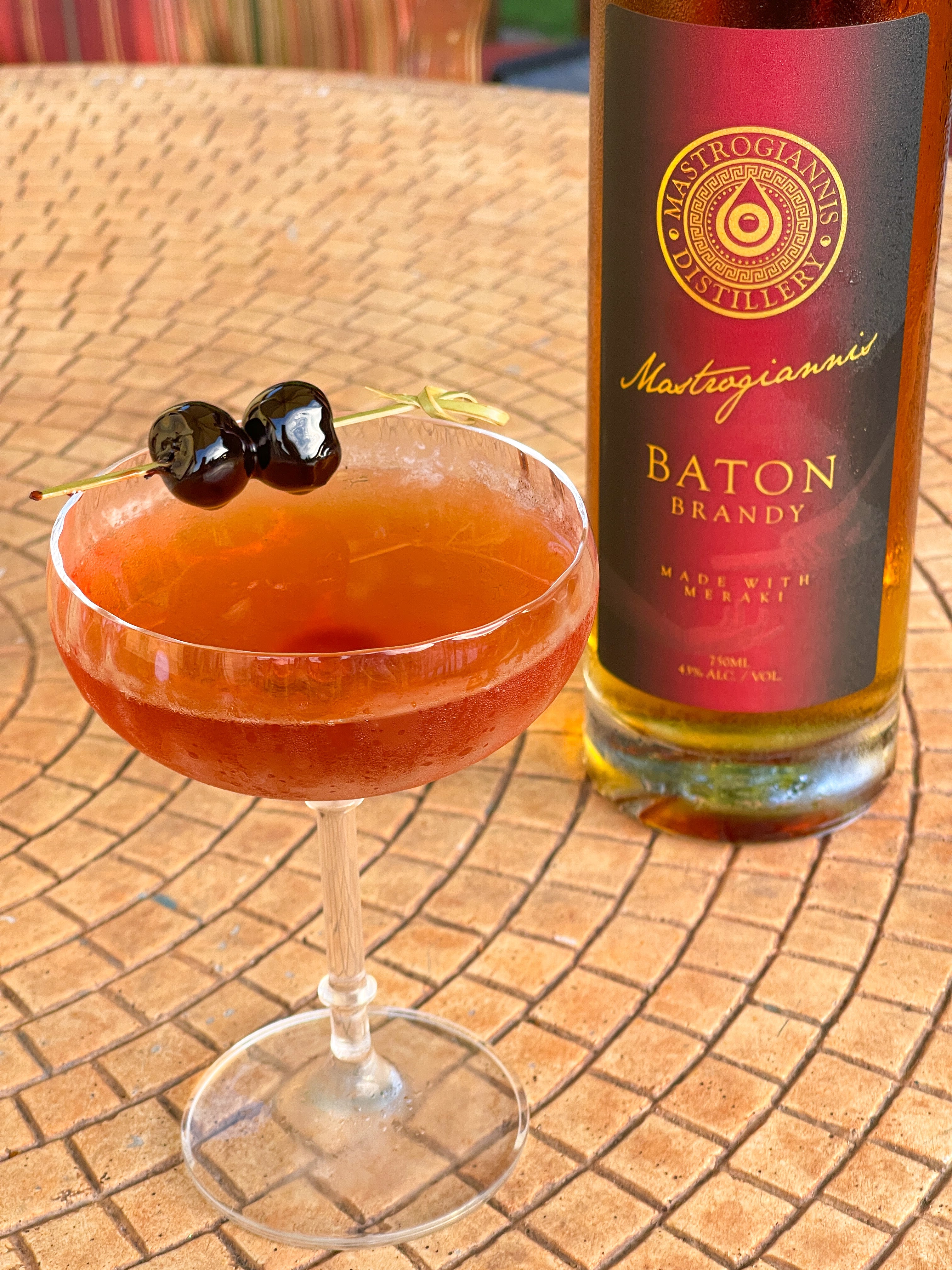Baton Manhattan – Mastrogiannis Distillery & Winery
