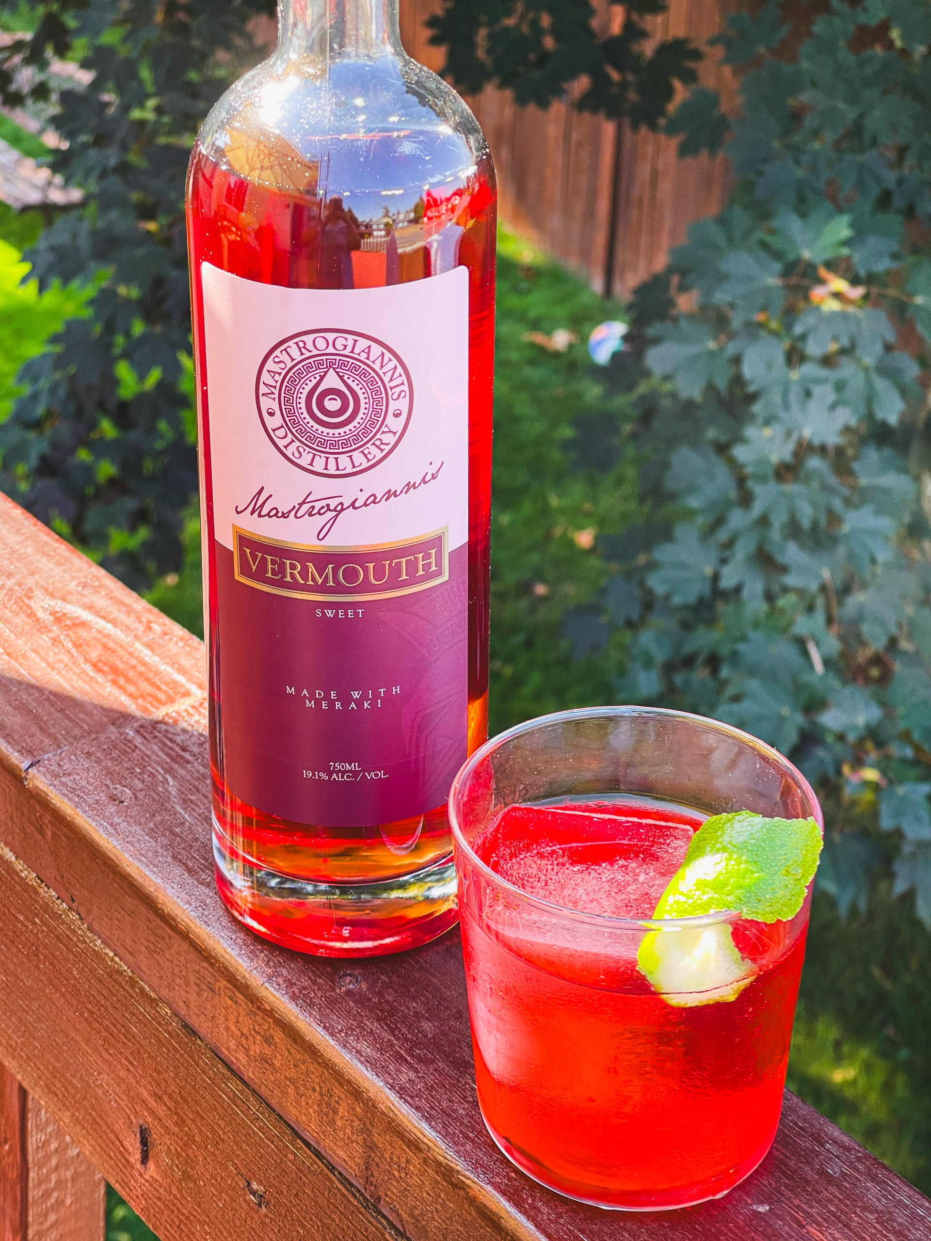 Rosé Negroni – Mastrogiannis Distillery & Winery
